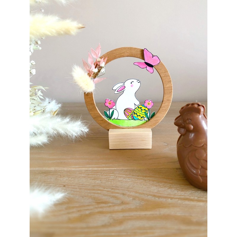 Kit Déco de Pâques LAPIN
